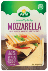 Arla Cheese Mozzarella Cheese Slices 150g