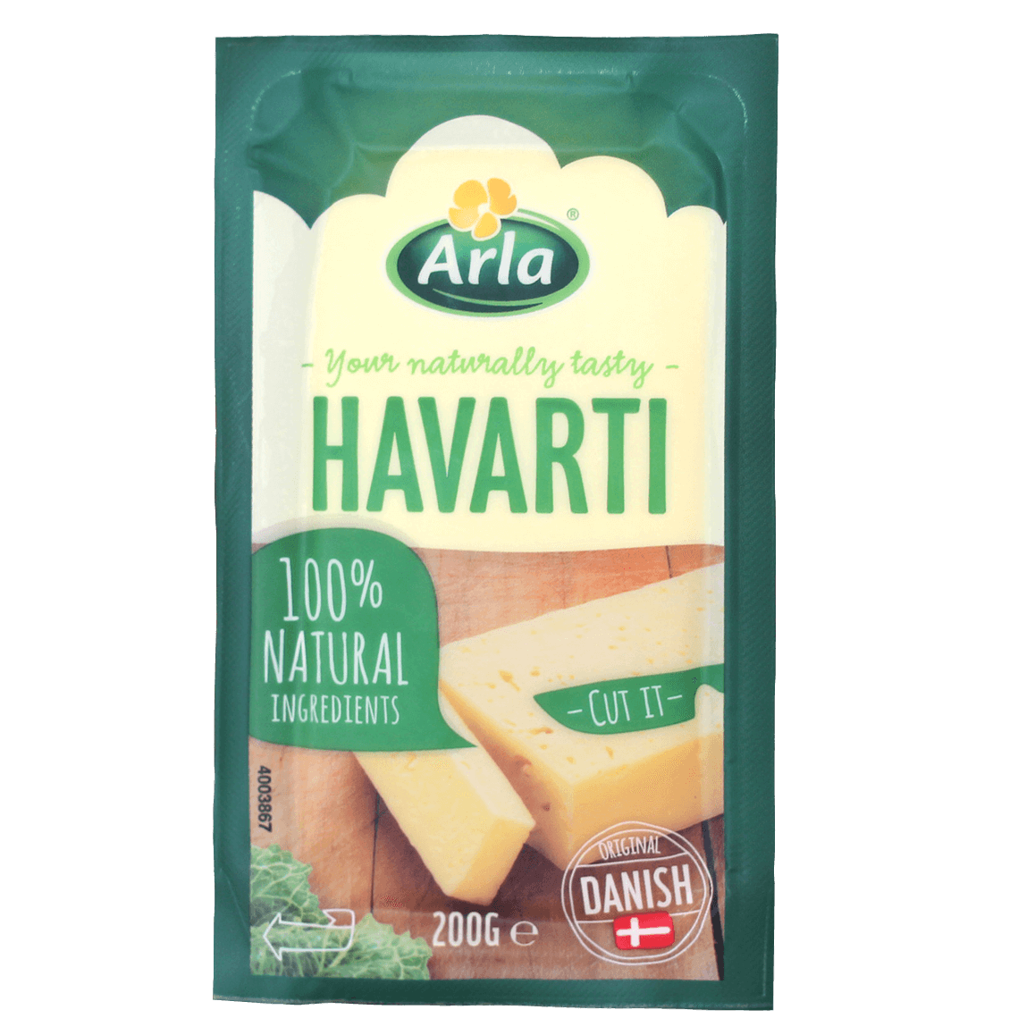 Arla Cheese Havarti Cheese Chunks 200g