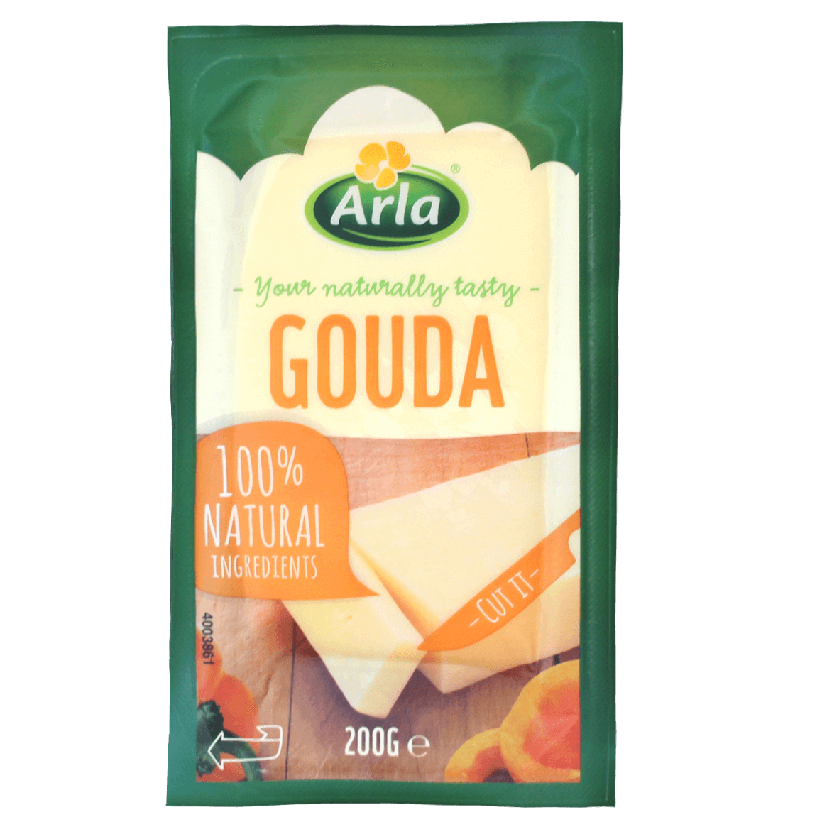 Arla Natural Cheese Gouda Cheese Chunks 200g
