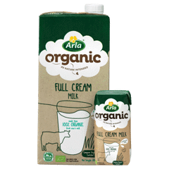 Arla Organic Fresh Milk Full Cream 900ml