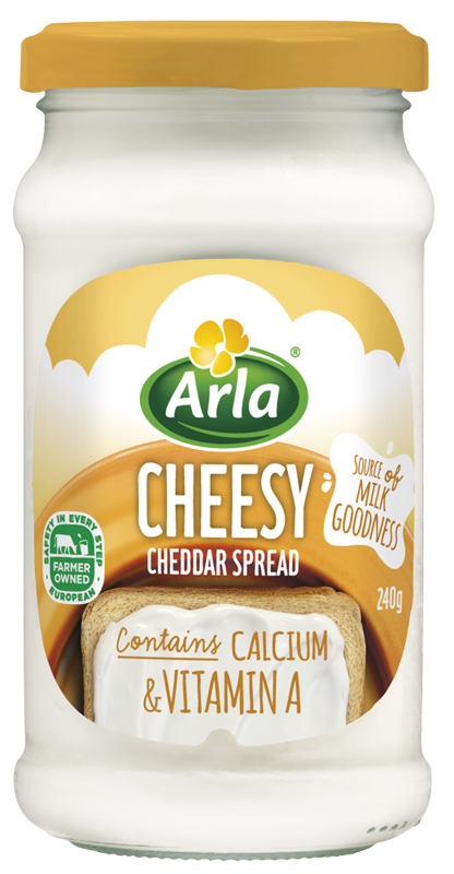 Arla Cheesy Spread Arla Cheesy Spread Cheddar 240gr