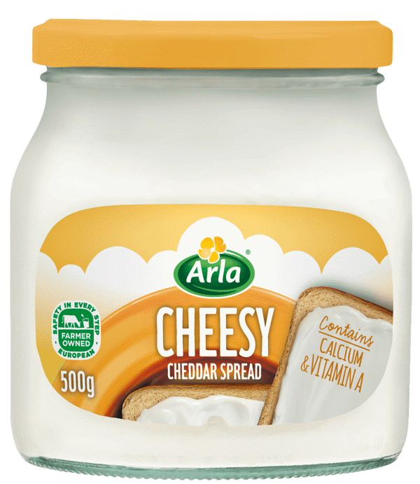 Arla Cheesy Spread Arla Cheesy Spread Cheddar 500gr
