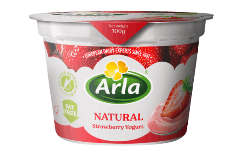 Arla Natural Yogurt Strawberry