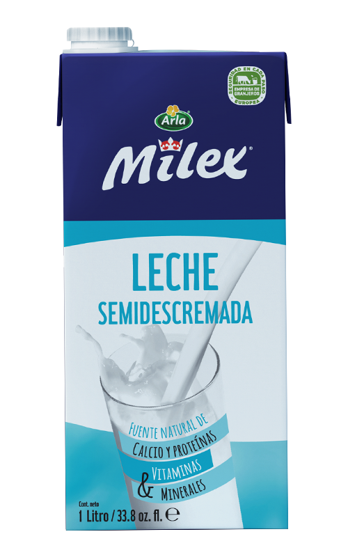 Milex® Leche Semidescremada 1L | Arla Milex